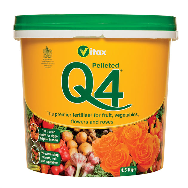 Vitax Fertilizer Q4 Granular 4.5Kg – Country Gardener
